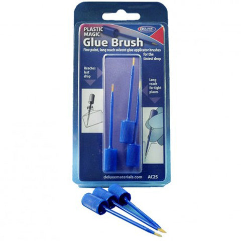 Plastic Magic Glue Brush pack – deluxematerials.com